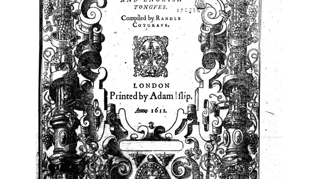 Bridging the French and English languages with Cotgrave's dictionary