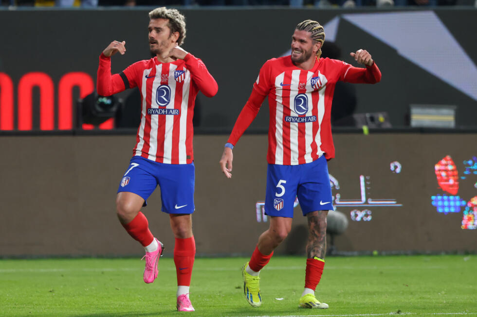 Football: le couronnement de Griezmann, roi des goleadors de l'Atlético