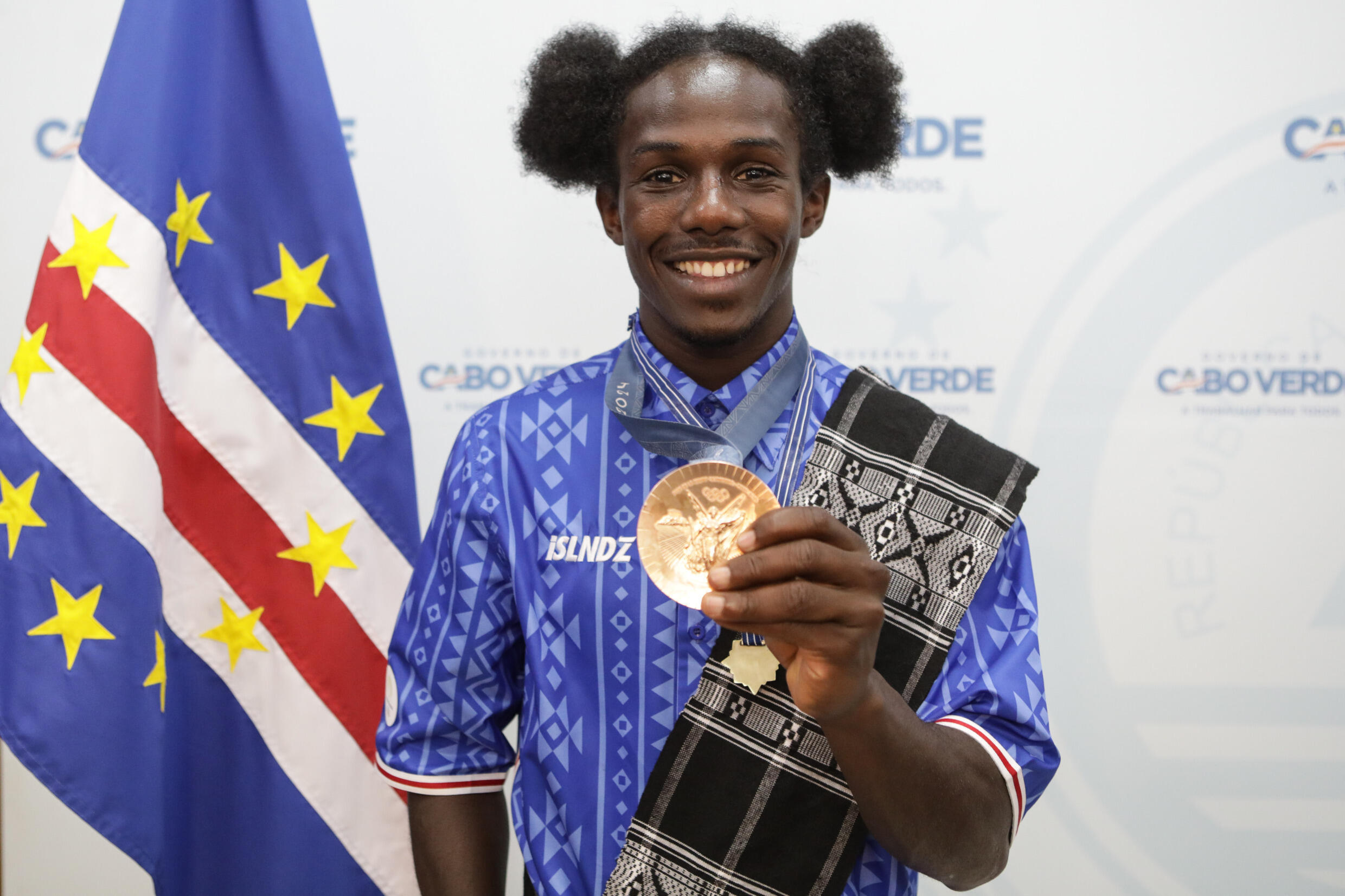 JO 2024: David de Pina, estrela da comitiva cabo-verdiana