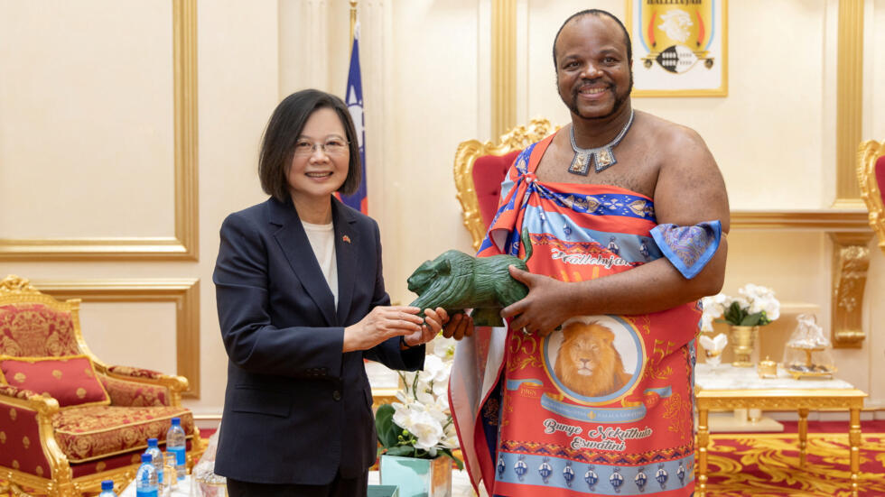 La présidente taïwanaise en Eswatini, dernier pays africain à ...