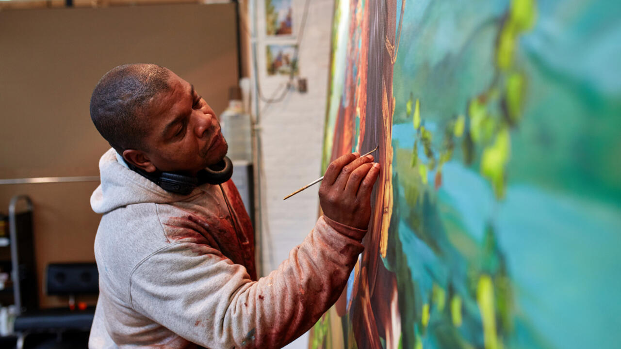 Kehinde Wiley donne de nouvelles couleurs au modèle noir - Sur le pont ...