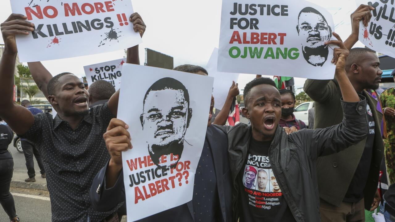 Kenya: trois policiers poursuivis pour meurtre après la mort en ...