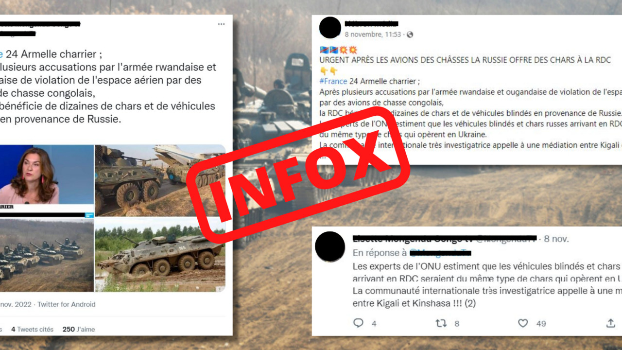 RDC: les tensions dans la région du Nord-Kivu attisées par les infox ...