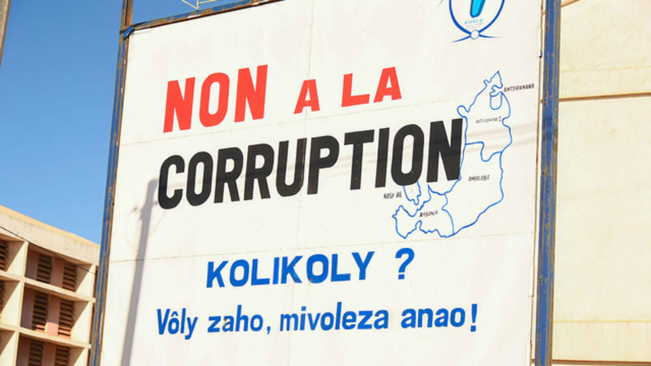 Corruption à Madagascar: du mieux mais encore tant à faire