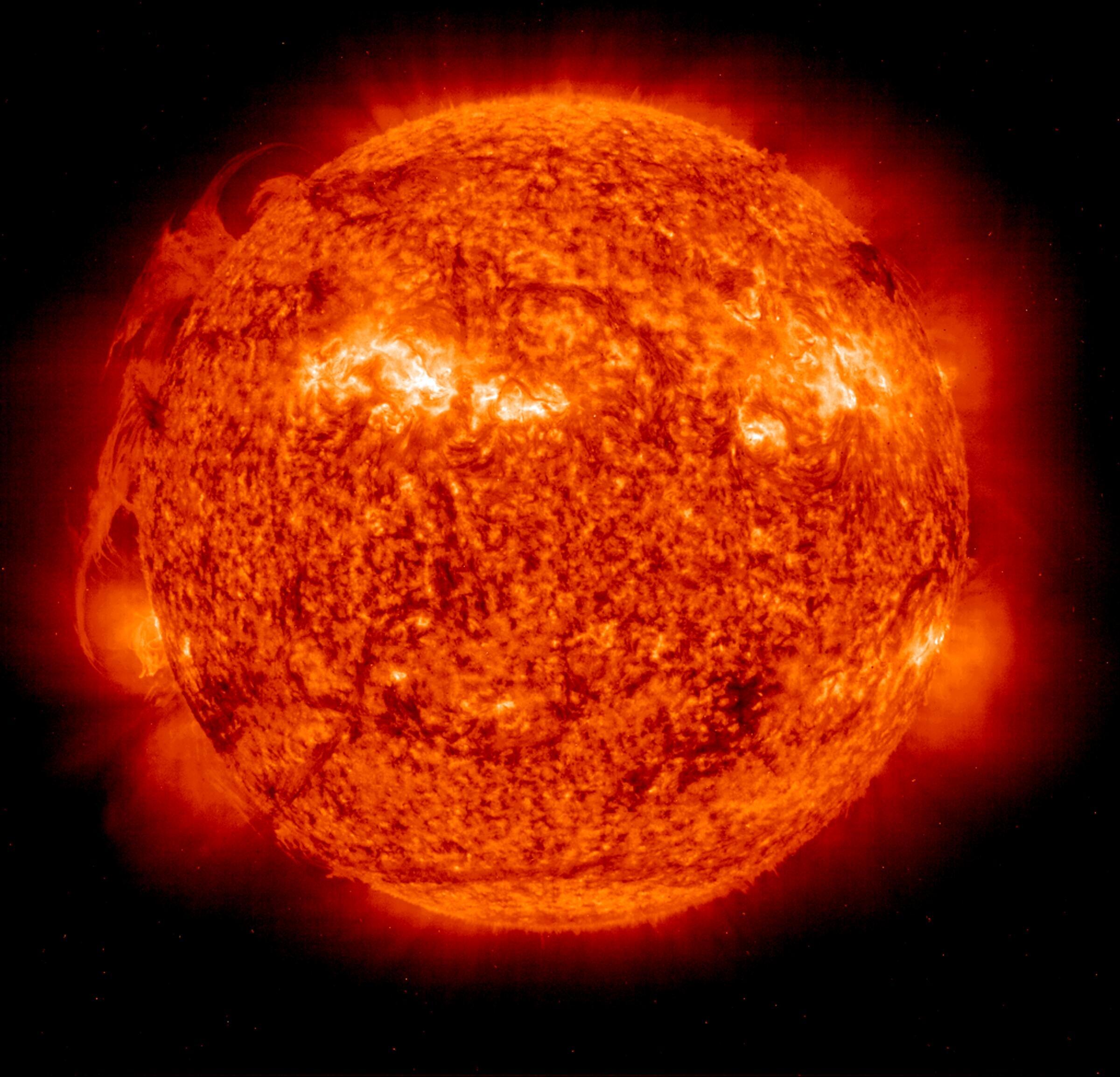 Scientists measure rotation rate of Sun's core