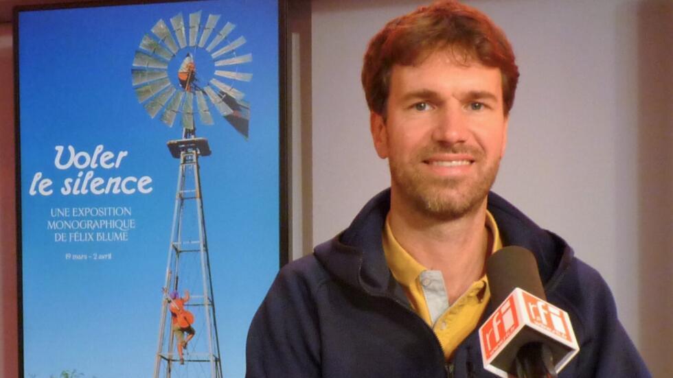 El artista sonoro Félix Blume presenta en París su exposición ‘Robar el ...