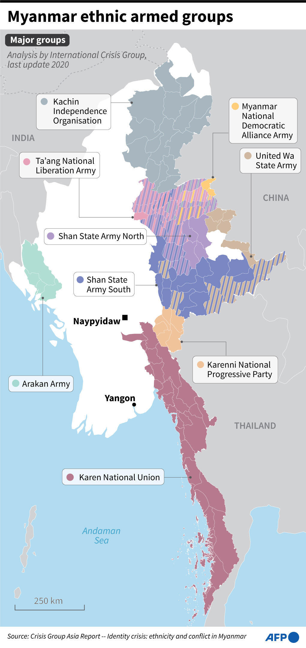 Myanmar junta takes heavy hits three years after coup
