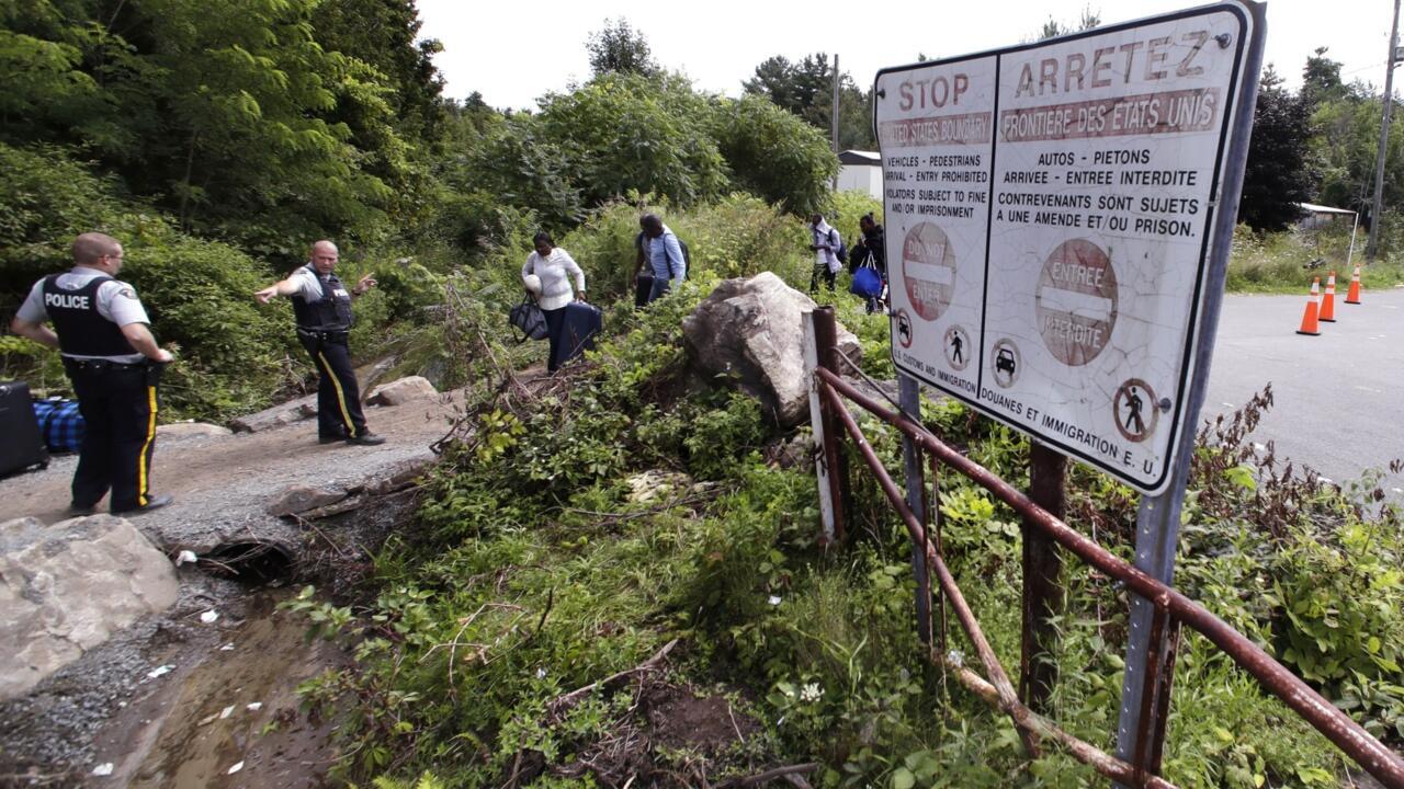Canada: le Chemin Roxham, l'anomalie administrative à l'origine de la ...