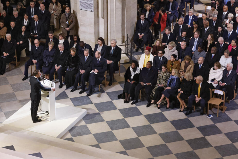 Notre-Dame: revivez la cérémonie marquant la réouverture de la ...