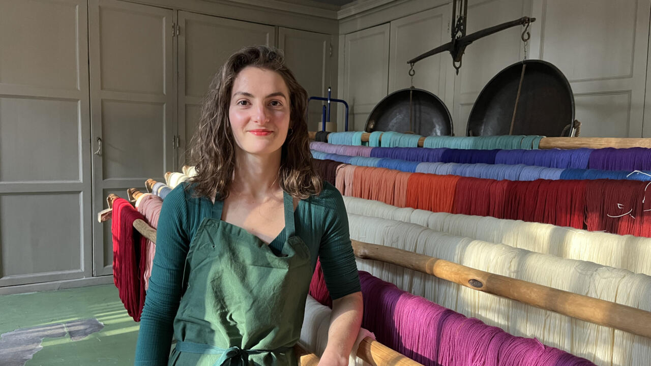 Solène Corlet, les couleurs de l'atelier teinture du Mobilier national ...