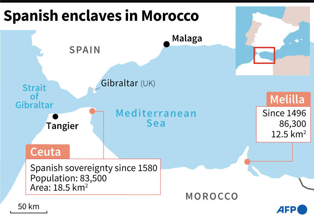 Spain partially reopens enclaves to Moroccan workers
