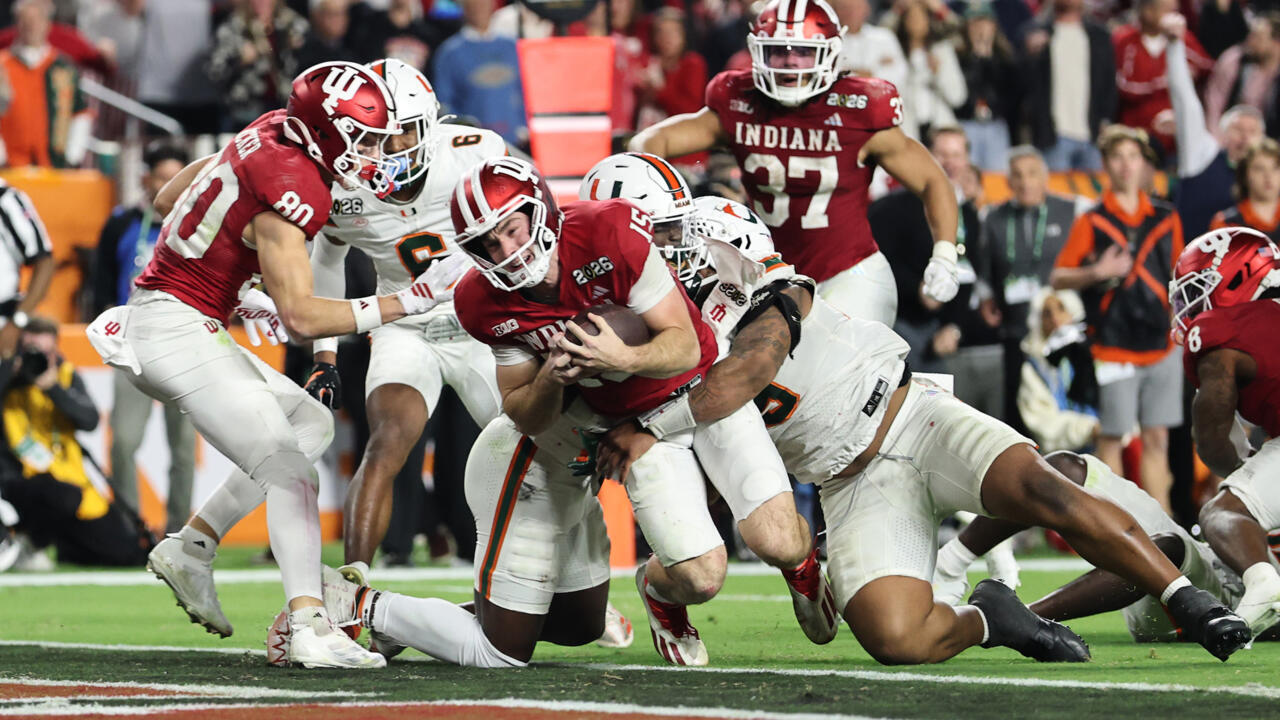 Indiana crowned college champions to complete fairytale season