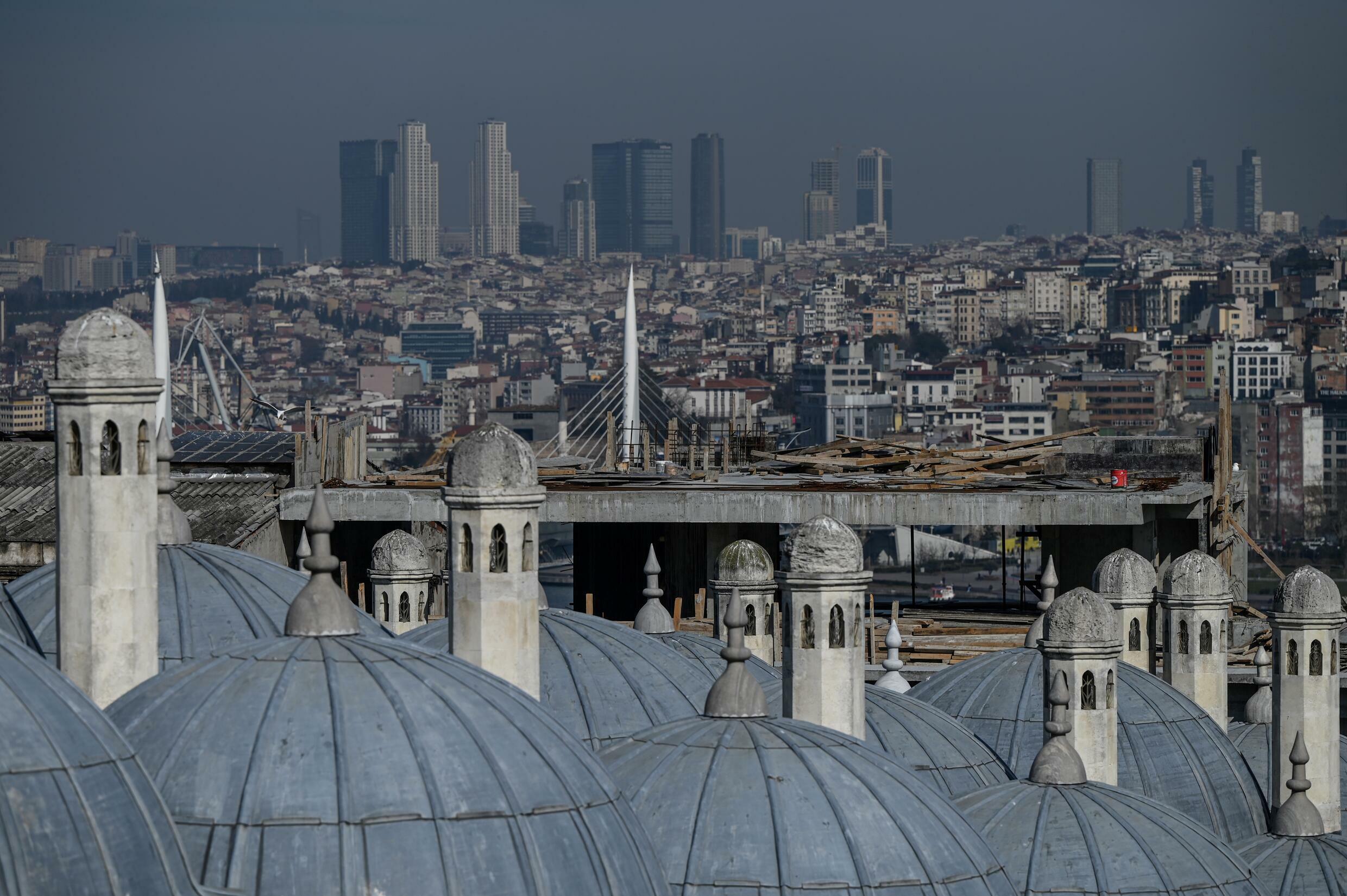 Istanbul skyline row erupts over new build near iconic mosque
