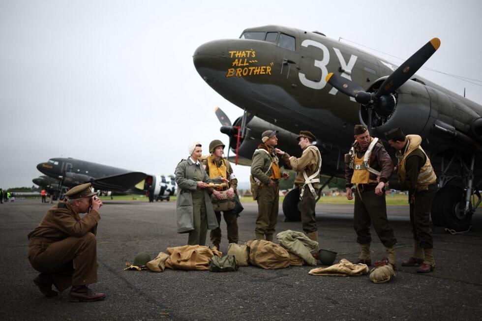 Mass parachute jump over Normandy kicks off 80th D-Day commemorations