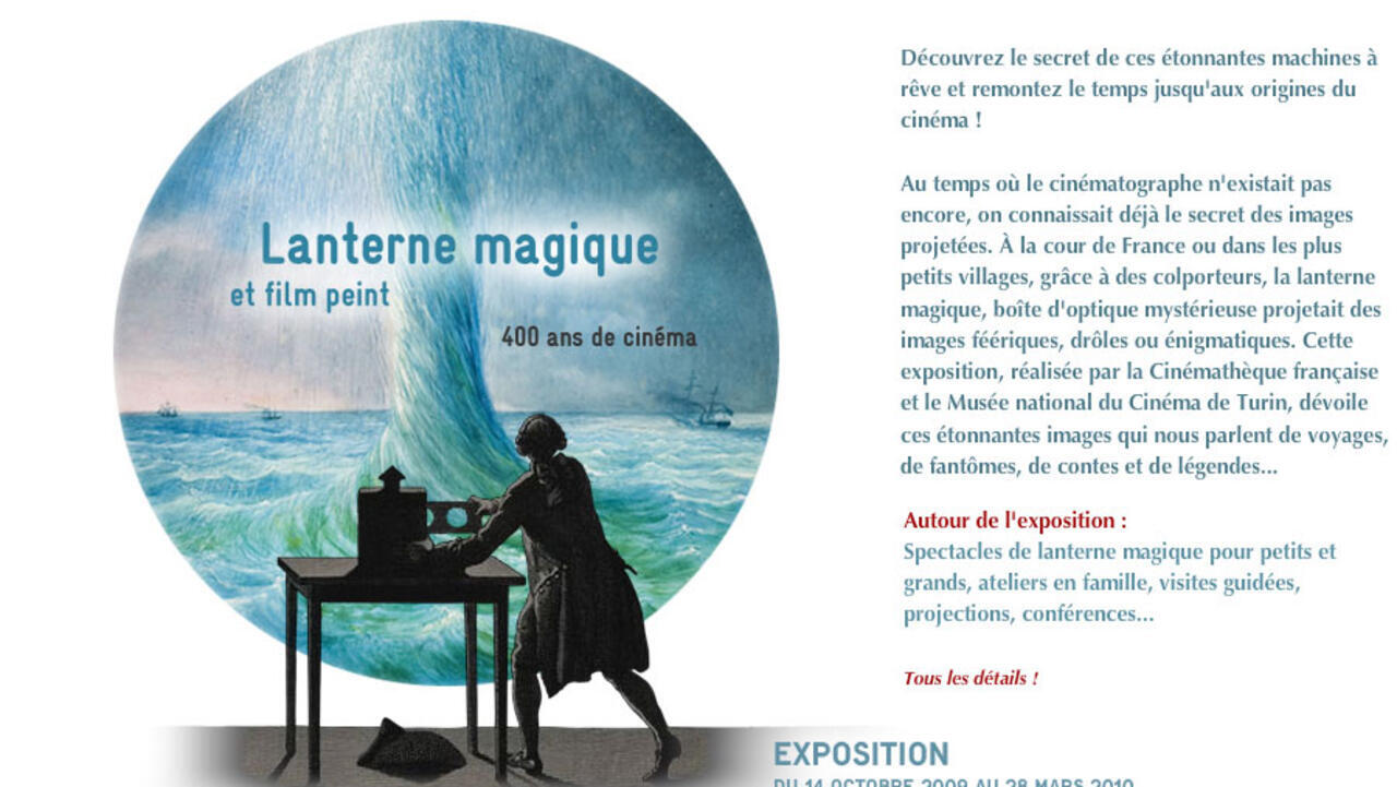 La linterna mágica en la Cinemathèque