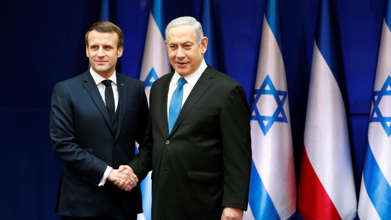 Macron y Netanyahu acuerdan un diálogo estratégico entre ambos países