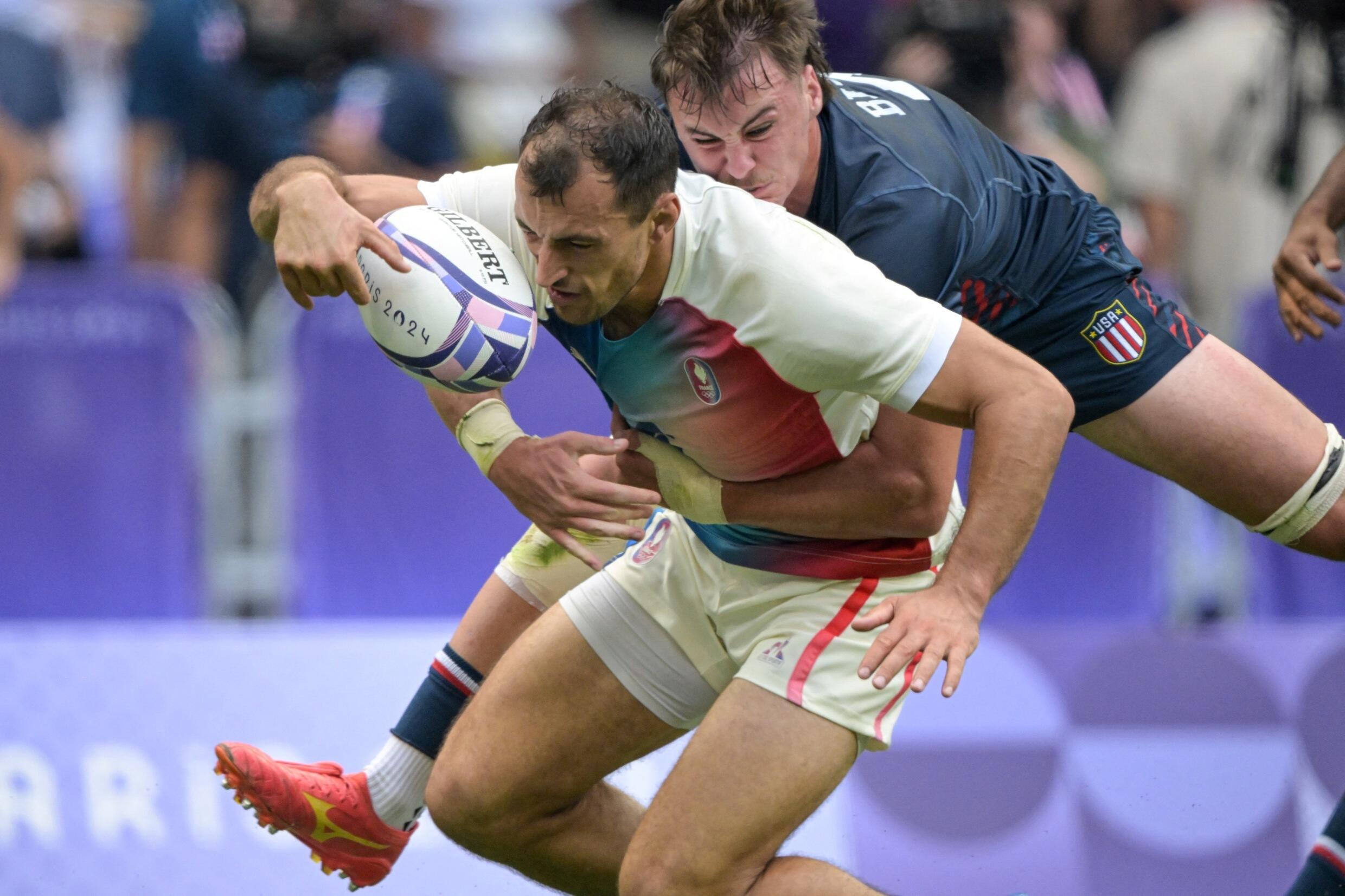 JO 2024: les Bleus du rugby à 7 qualifiés en quarts de finale après ...