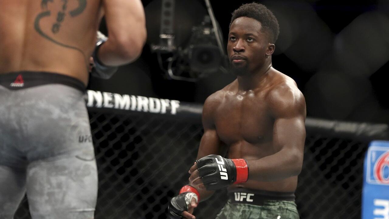 MMA: le Nigérian Sodiq Yusuff balaye l'Américain Don Shainis en 30 secondes