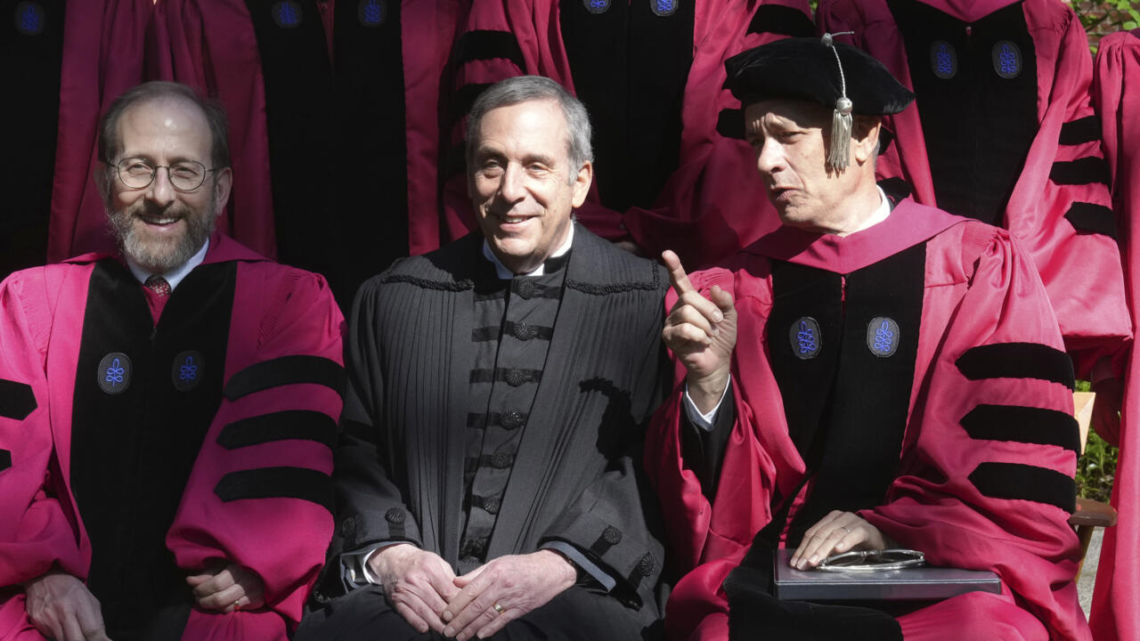 Alan Garber, président d'Harvard et figure de la résistance à l'administration Trump