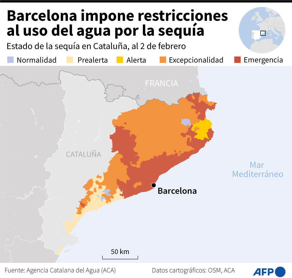 Barcelona entra en emergencia por la sequía e impone nuevas ...