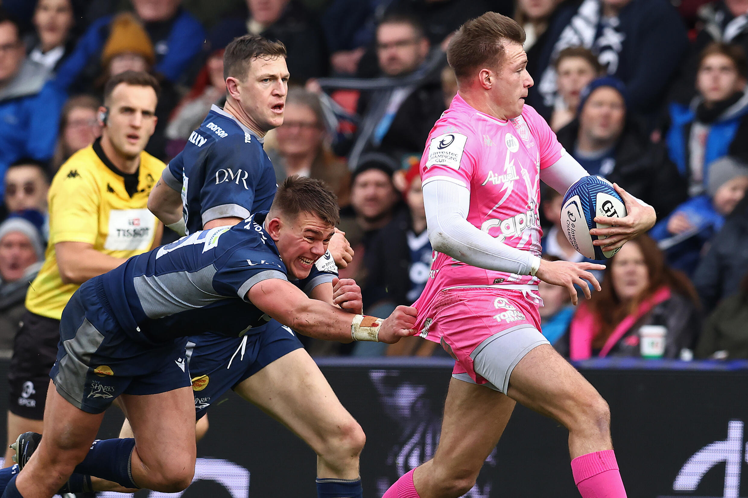 Champions Cup: Toulouse imite l'UBB, deux de chute pour le Stade Français