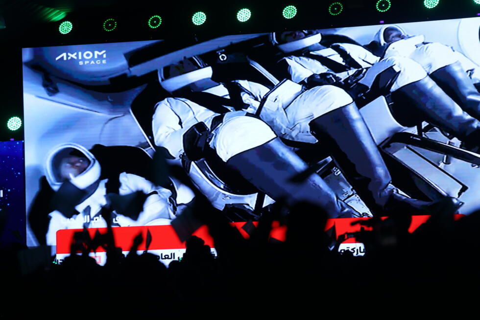 Private mission carrying Saudi astronauts launches to ISS