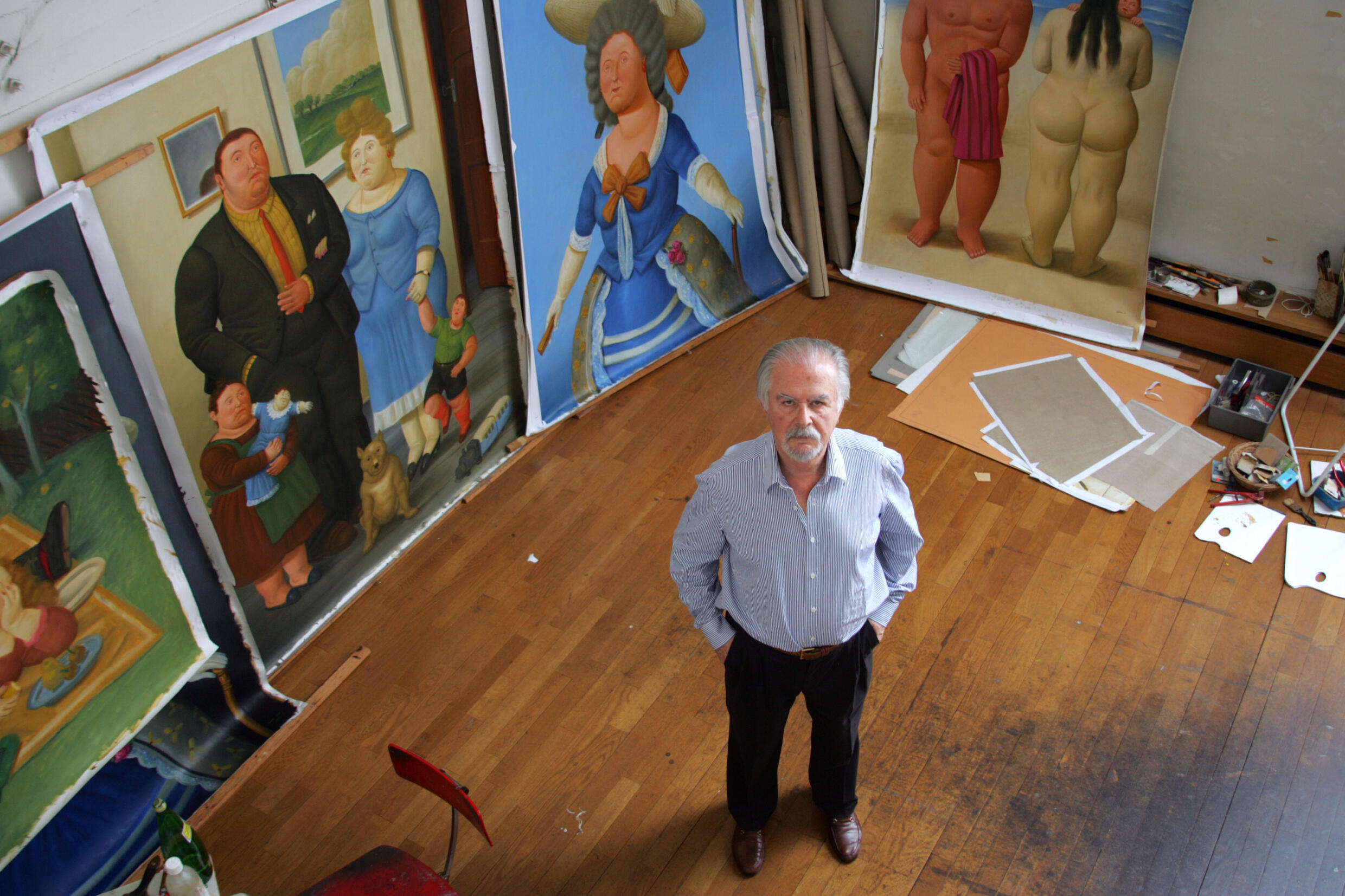 Colombian artist Fernando Botero, known for voluptuous art, dead at 91