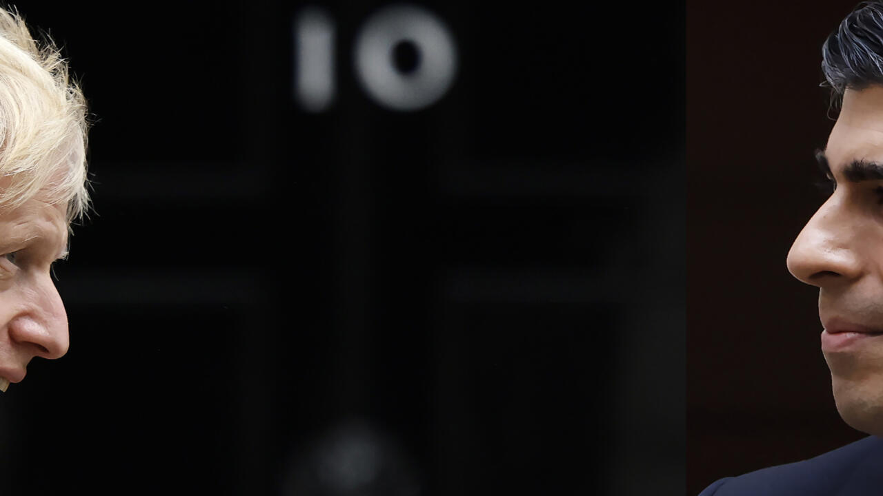 UK Tory rivals Johnson, Sunak hold 'secret summit' as Mordaunt urges unity