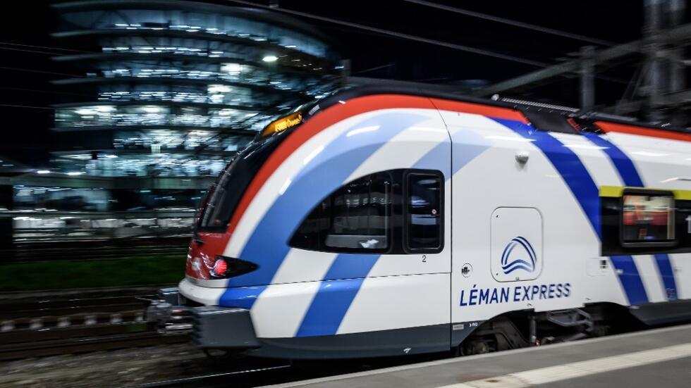 Le «Léman express», première liaison entre Genève et la France, ouvert ...