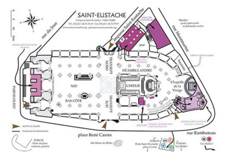 Saint-Eustache, o biserică pariziană - Curs de limba franceză : Parlez ...