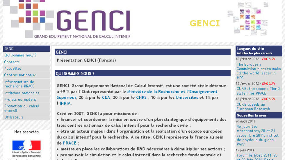 Catherine Rivière, présidente-directrice générale du GENCI (Grand ...