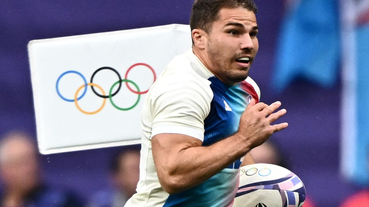 France thrash Fiji in rugby sevens to claim first gold medal at Paris ...