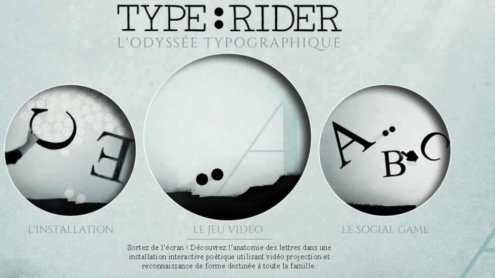 Type: Rider, quand Arte se lance dans le jeu vidéo