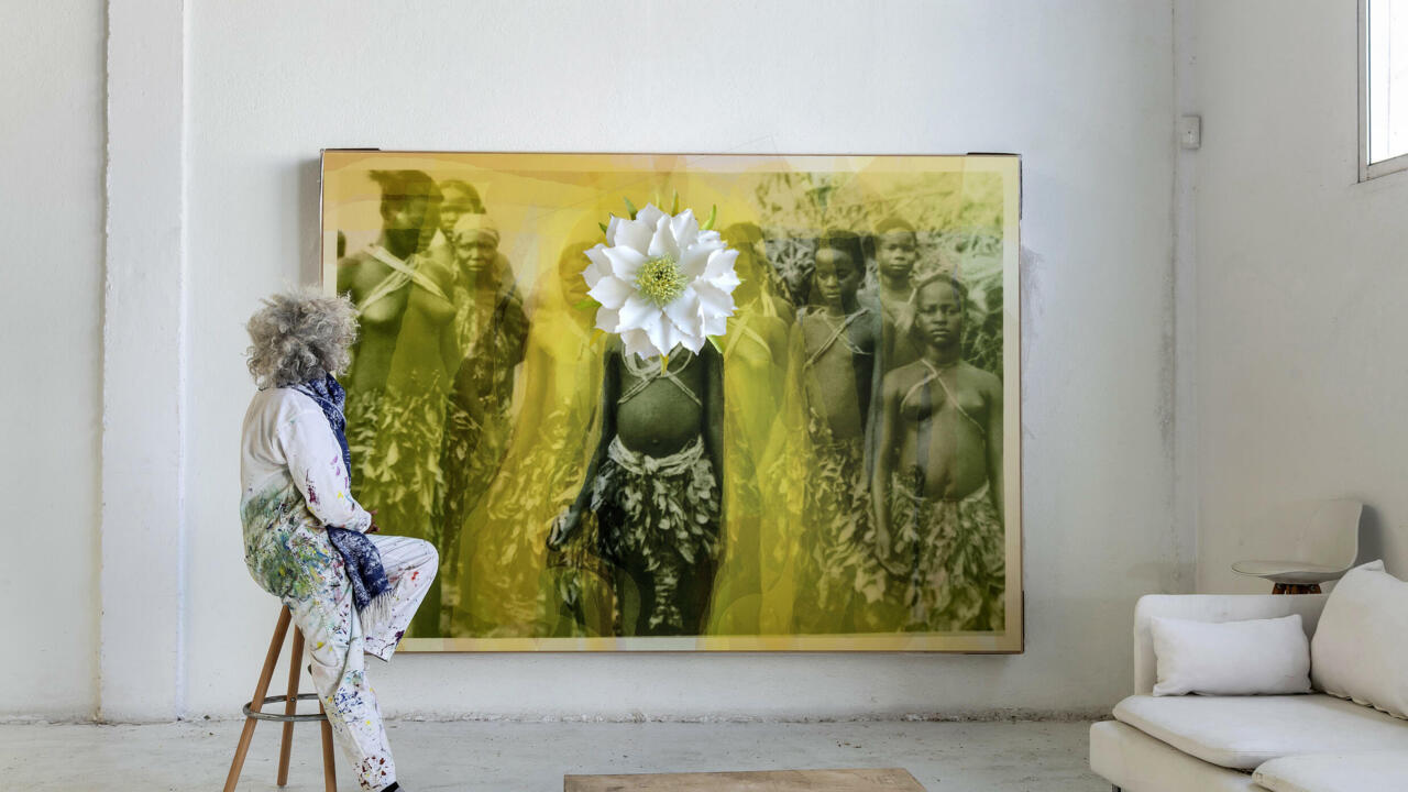Gabonese artist uses flower power to tackle horrors of female genital ...
