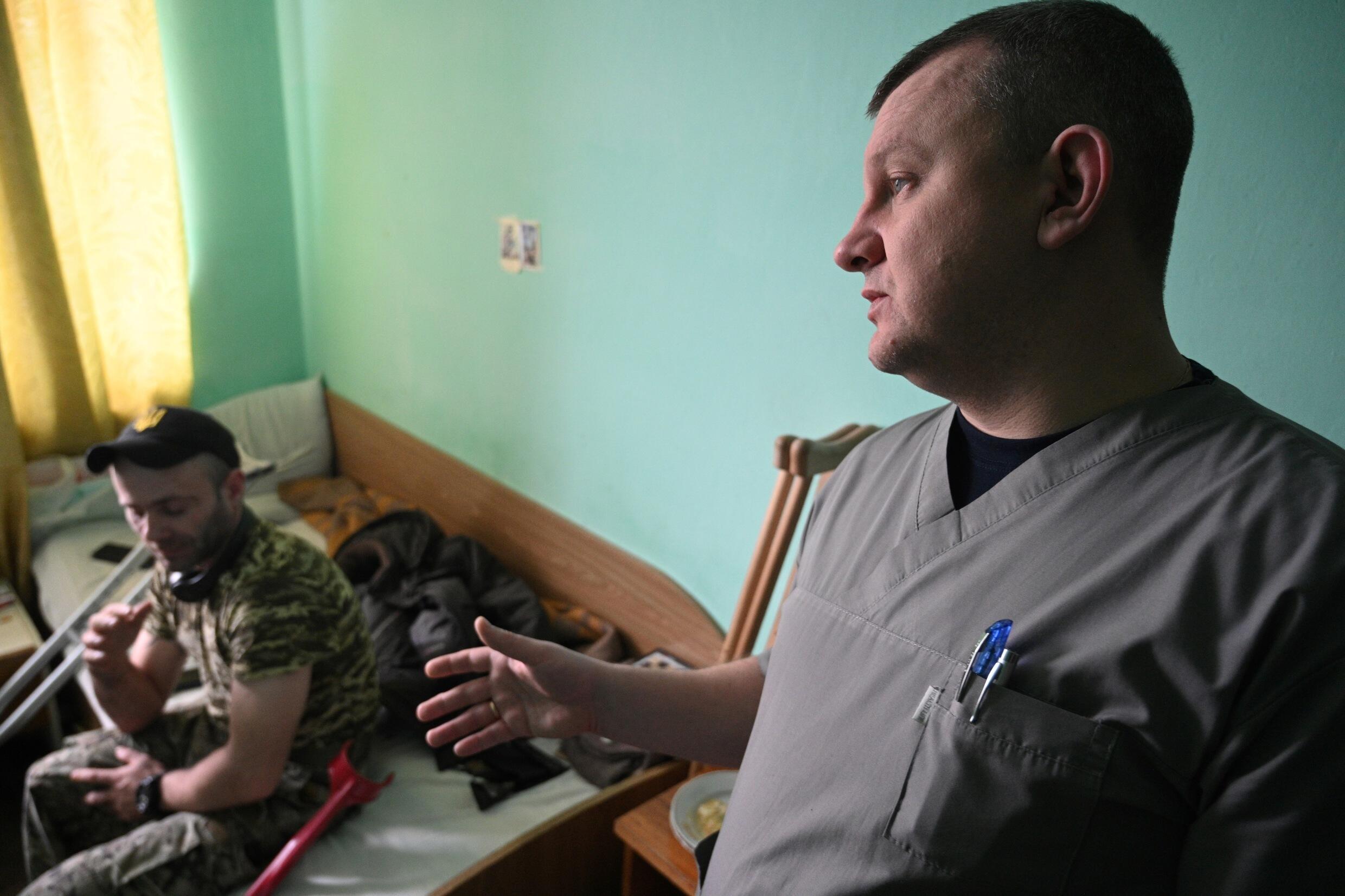 The long road to recovery for wounded Ukrainian soldiers