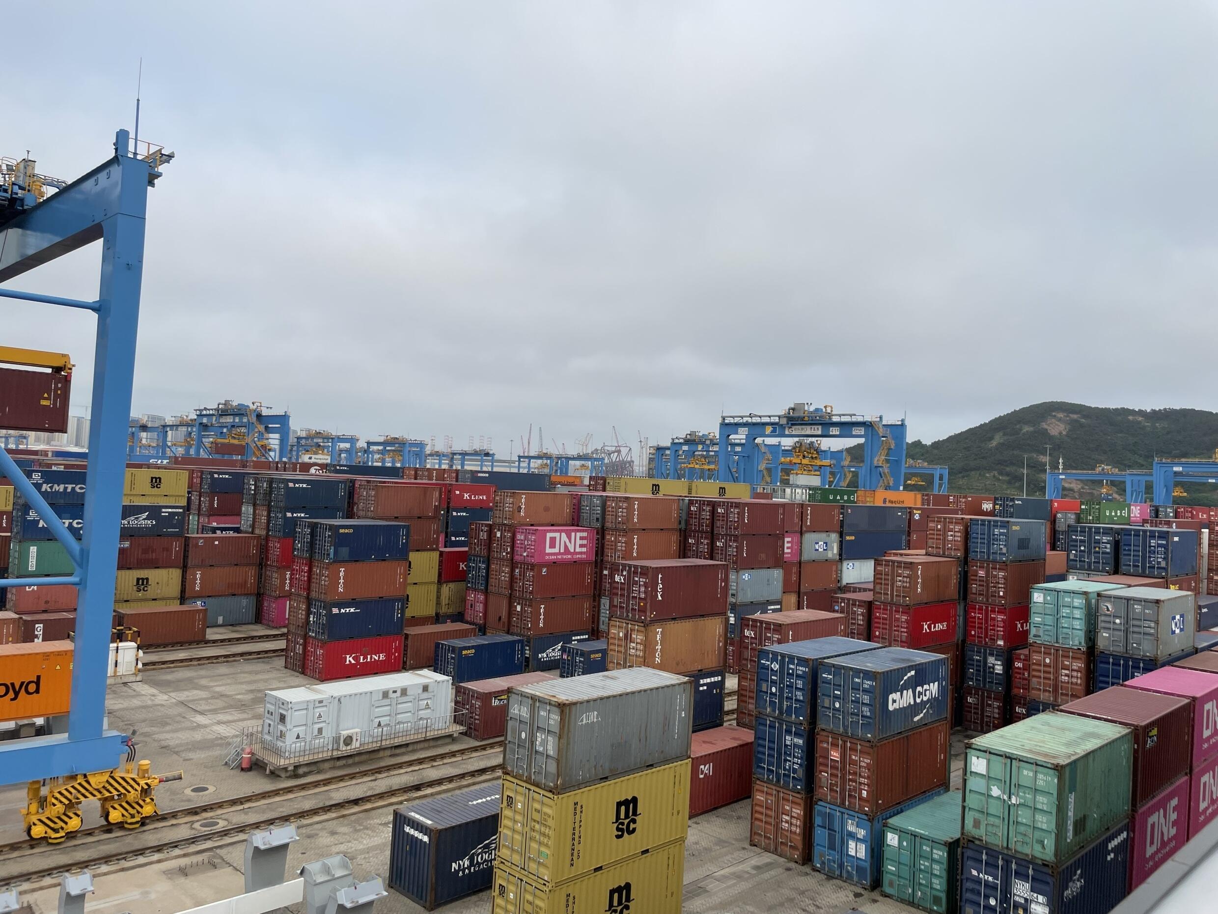 Chine: le port automatisé de Qingdao - Les ports du monde