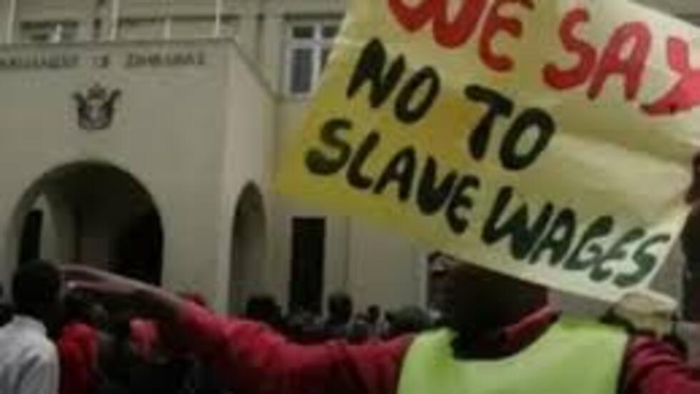 Zimbabwe state workers begin stay-at-home strike