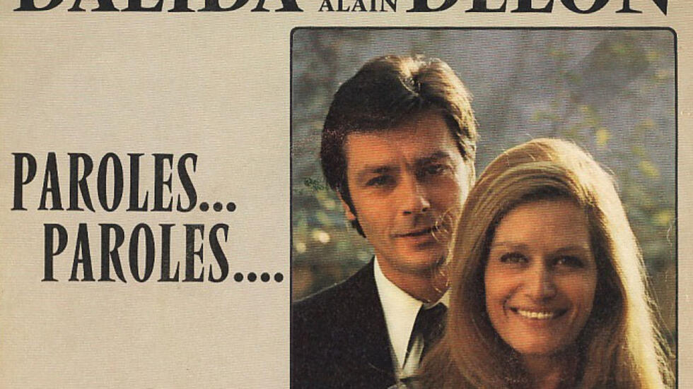 ASÍ SONABA: "Paroles... Paroles...", Dalida y Alain Delon - Programa ...