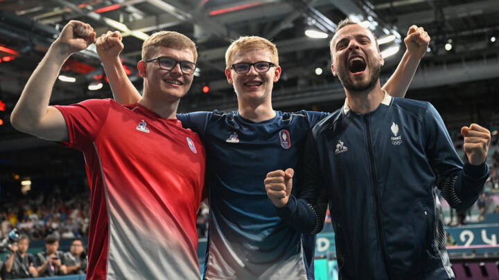 JO 2024: l'équipe de France de tennis de table arrache la médaille de ...