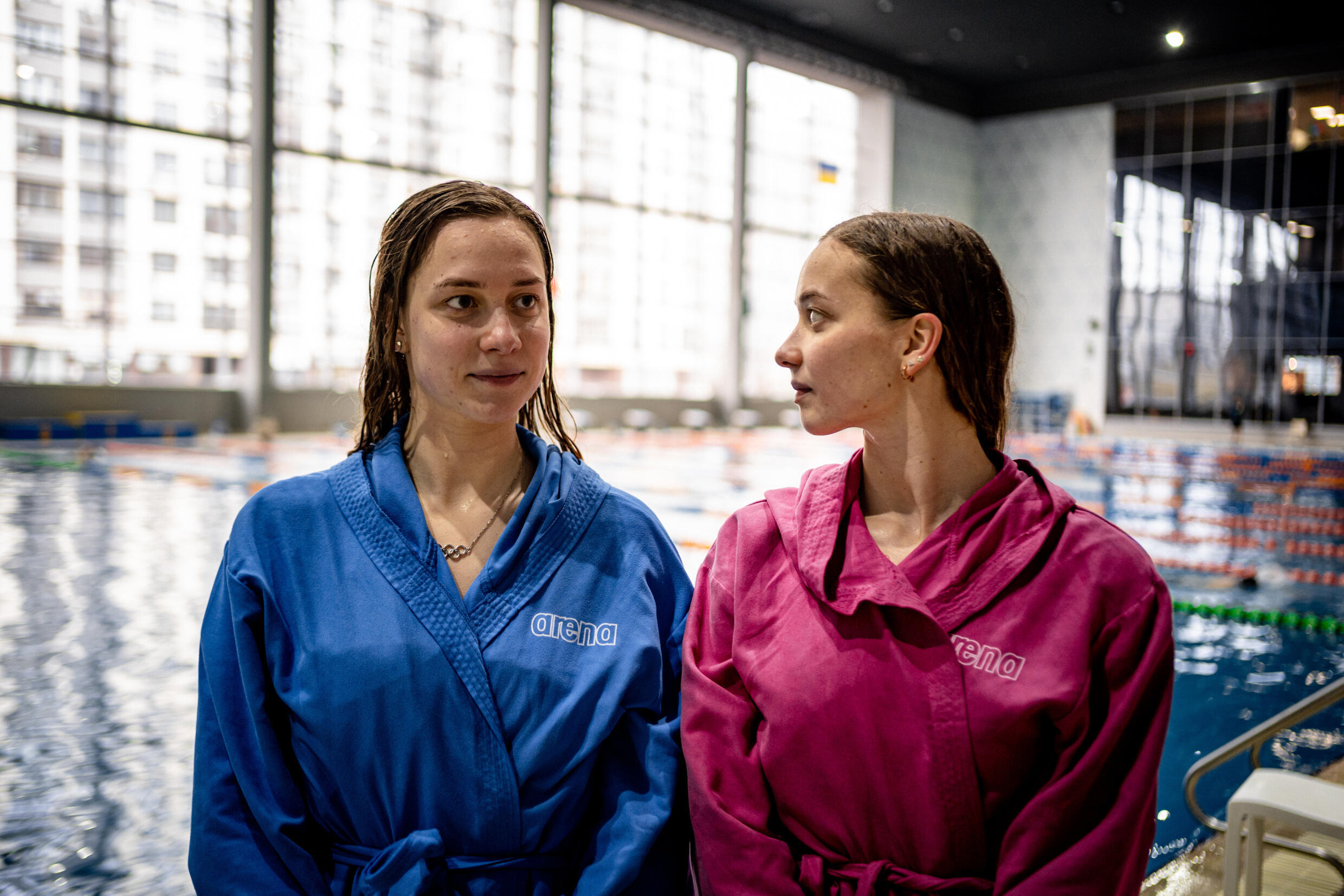 Sous les bombes, des jumelles ukrainiennes rêvent d'or olympique