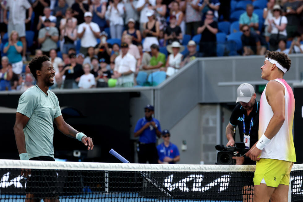 Tennis-Open d'Australie: après un combat serré, Monfils rend les armes face à Shelton