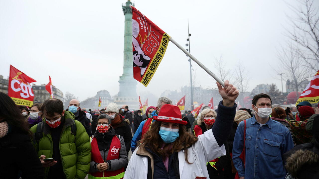 Unions call strike for salary increases ahead of French presidential ...
