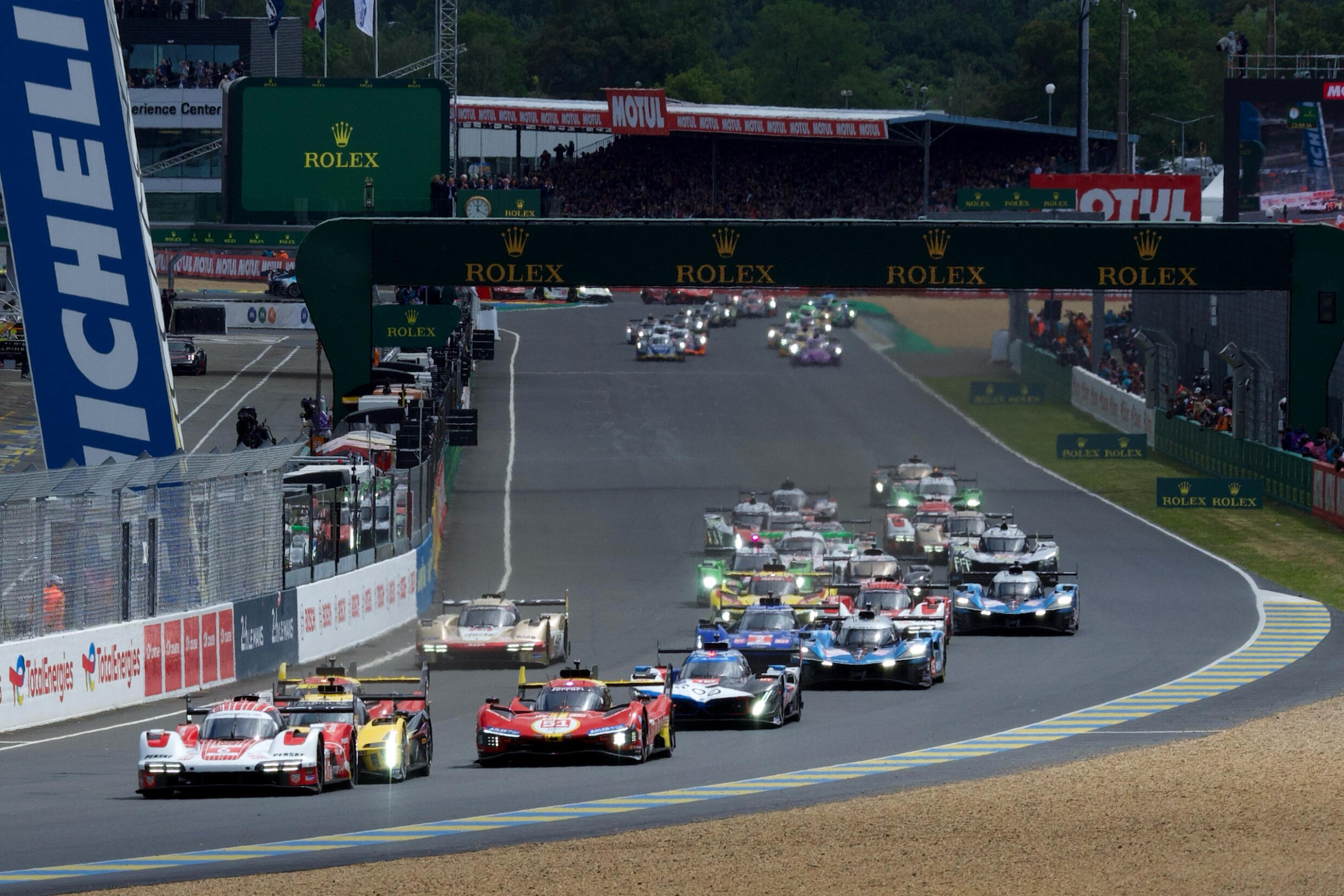 24 Heures du Mans: Zinedine Zidane a donné le départ de la 92e édition