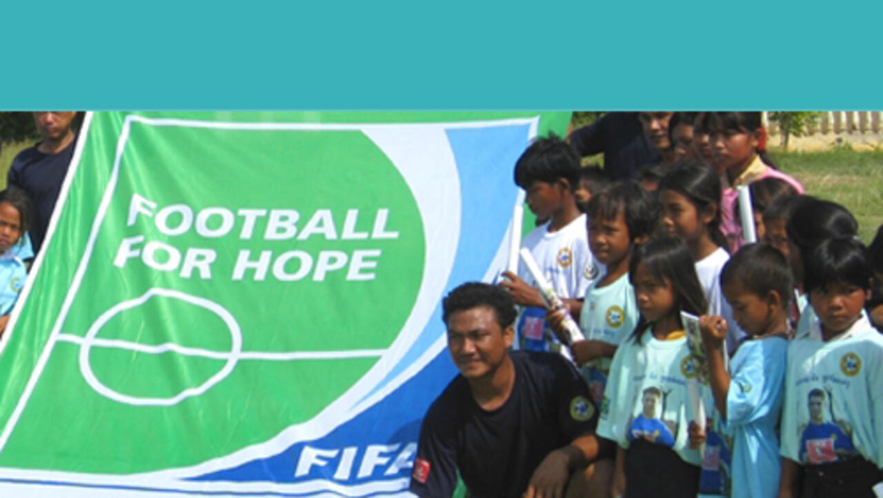 "Football for Hope", un proyecto solidario de la FIFA