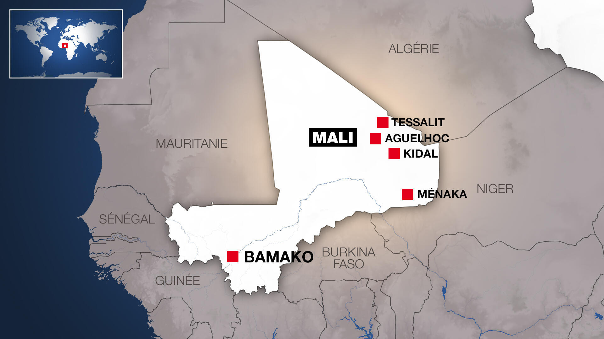 Mali: guerre d'images détournées autour de l'offensive vers Kidal