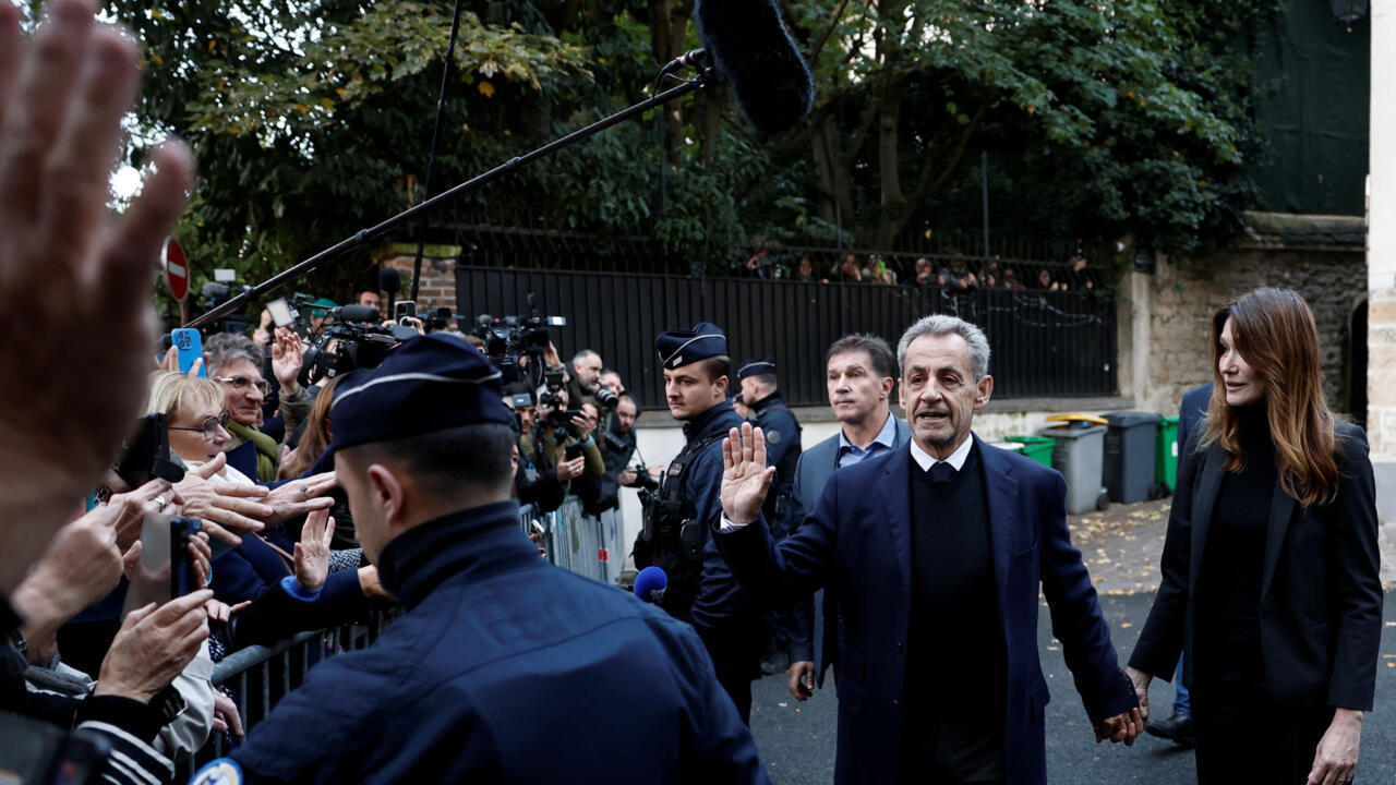 Former French president Sarkozy released from prison, pending appeal - RFI