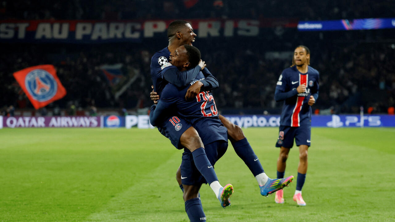 PSG goleia Aston Villa pelas quartas da Liga dos Campeões
