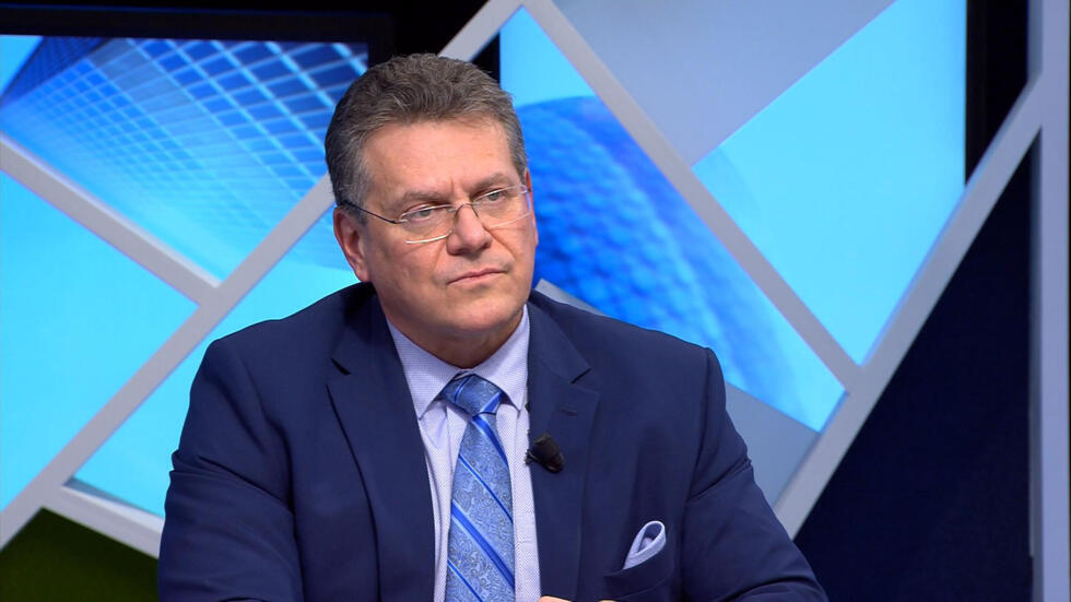 Maros Sefcovic, vice-président slovaque de la Commission européenne ...