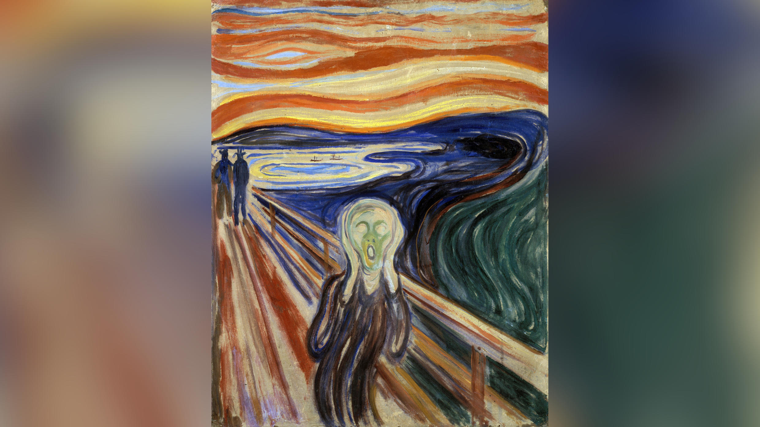 Le «Cri» d'Edvard Munch, œuvre emblématique symbole de l'anxiété ...