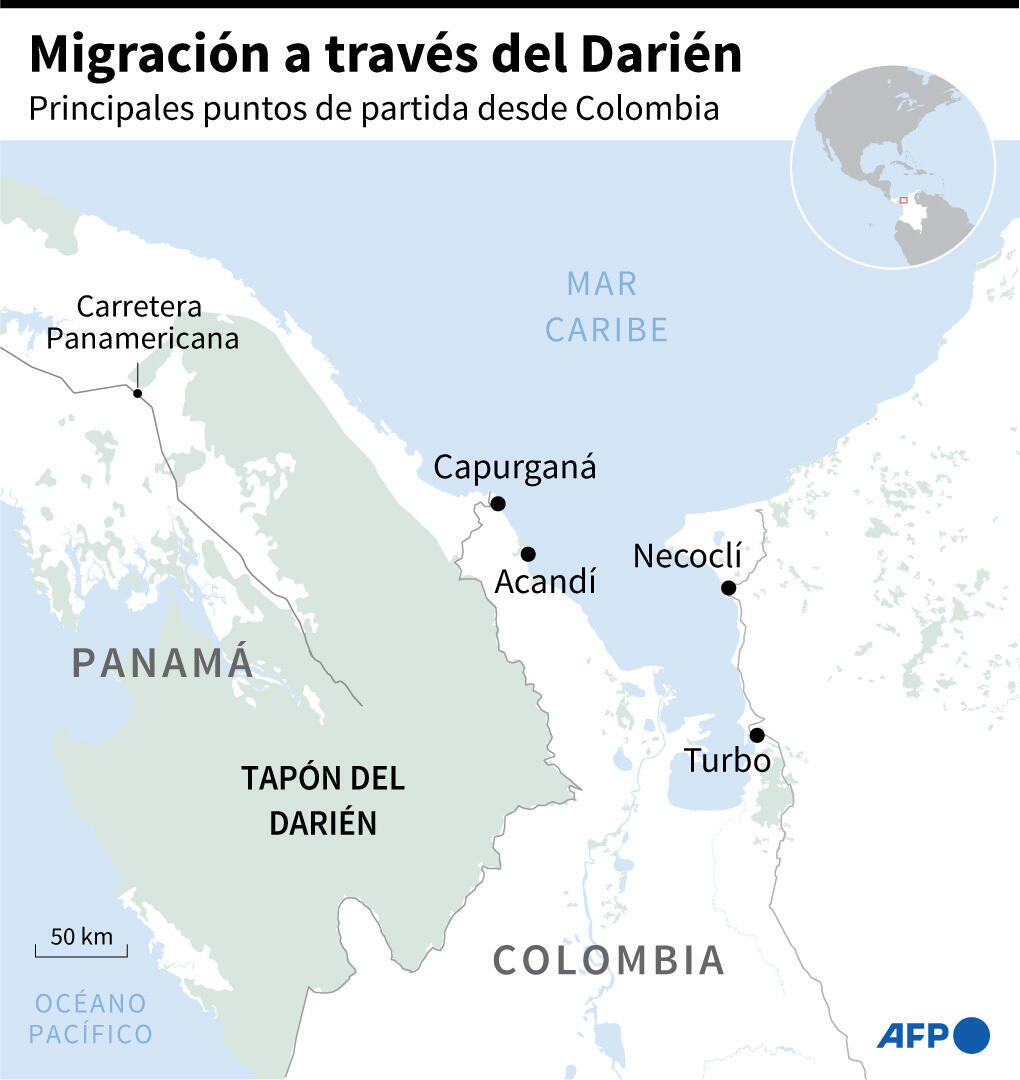 Cruzar la selva del Darién es "riesgoso pero necesario", dicen ...